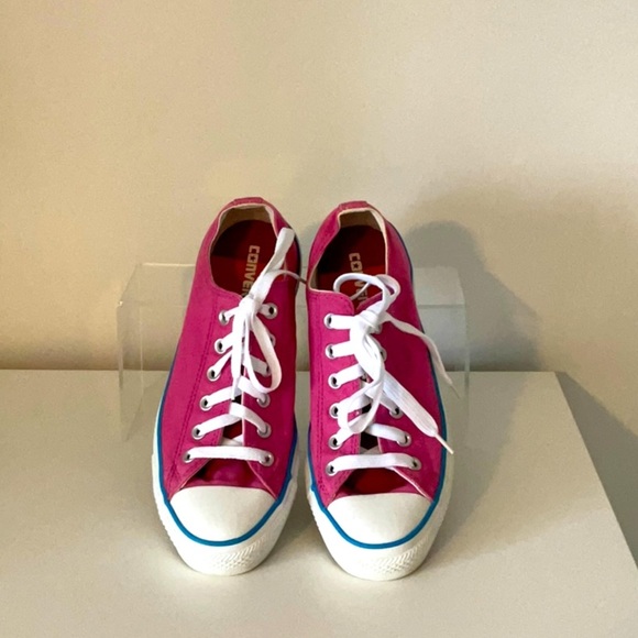 Converse | Shoes | Converse All Stars Rainbow Double Flap Shoes In Size ...